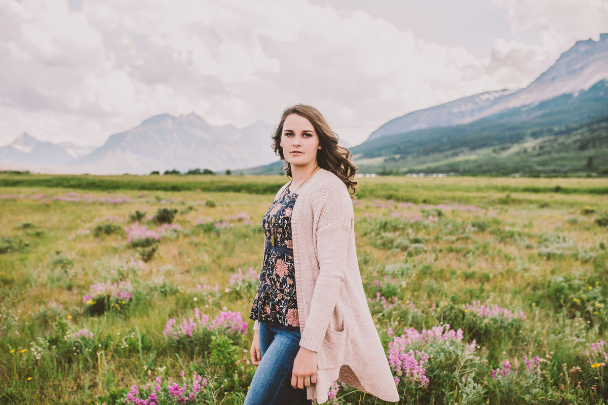 Emma- Great falls Montana senior portraits » Michelle Roller